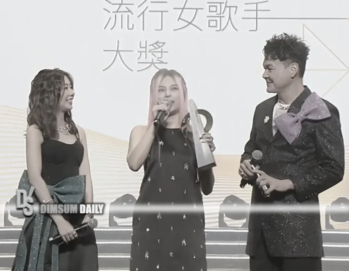 Gin Lee dominates with 3 wins at Top Ten Chinese Gold Songs Awards as A ...