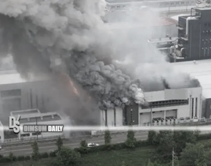 Death toll at South Korean lithium battery factory fire rises to 22 ...