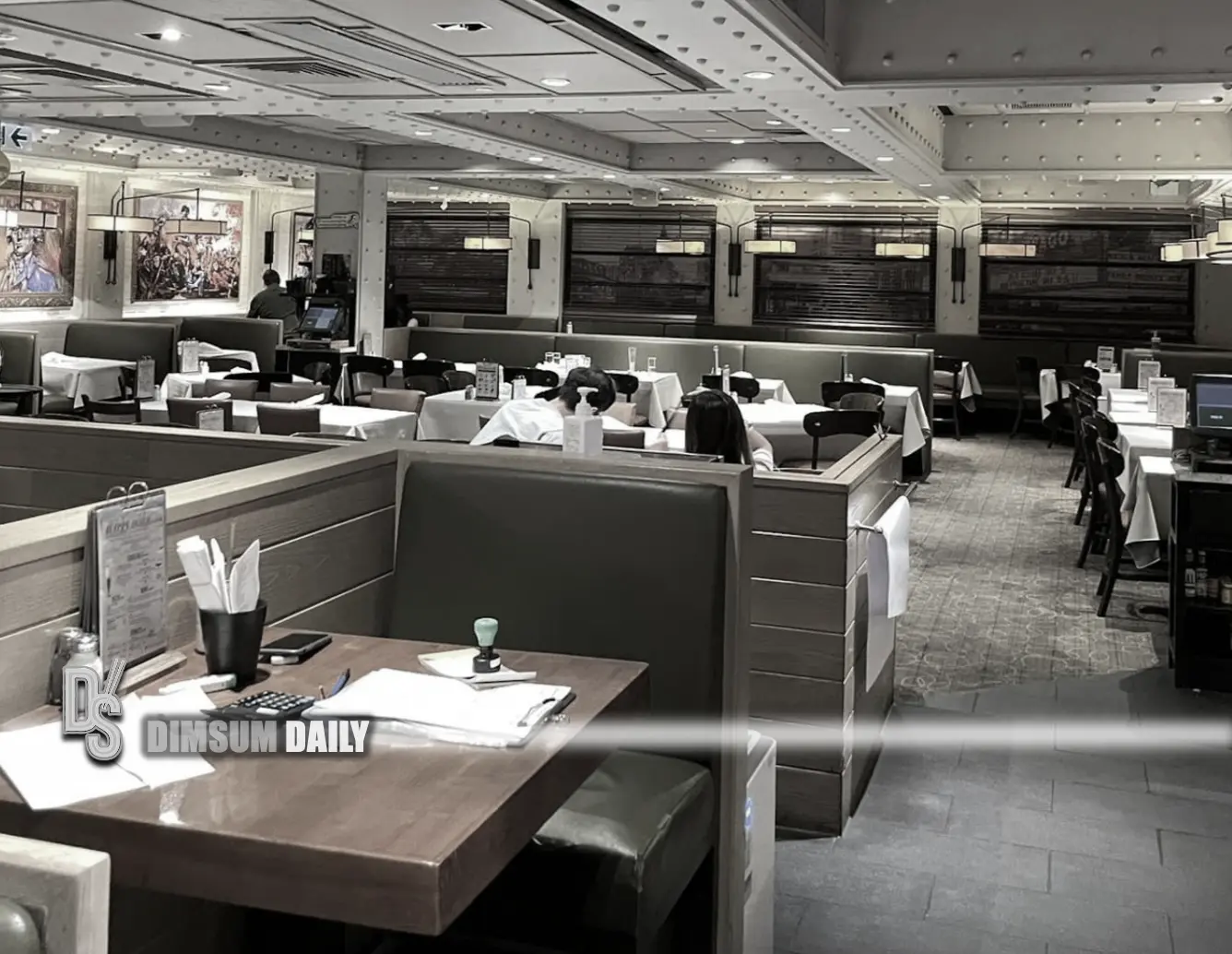 Dwindling evening crowd at popular American restaurant in Harbour City ...