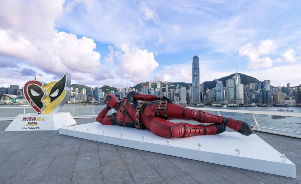 Hong Kong welcomes Marvel's Deadpool & Wolverine with larger-than-life ...
