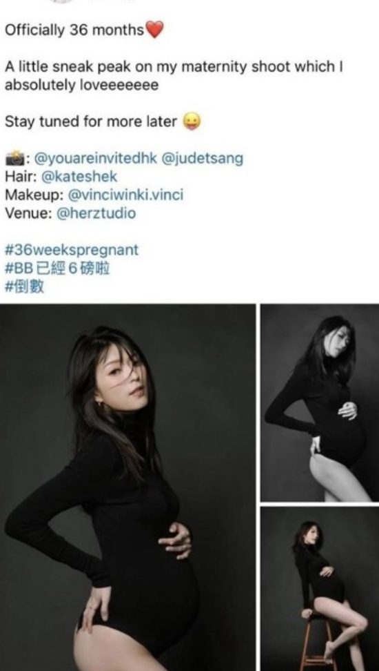HK singer Shiga Lin's pregnancy announcement sparks online frenzy ...