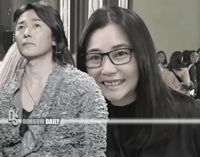 Former HK actress Yoyo Mung supports husband Ekin Cheng's London concert