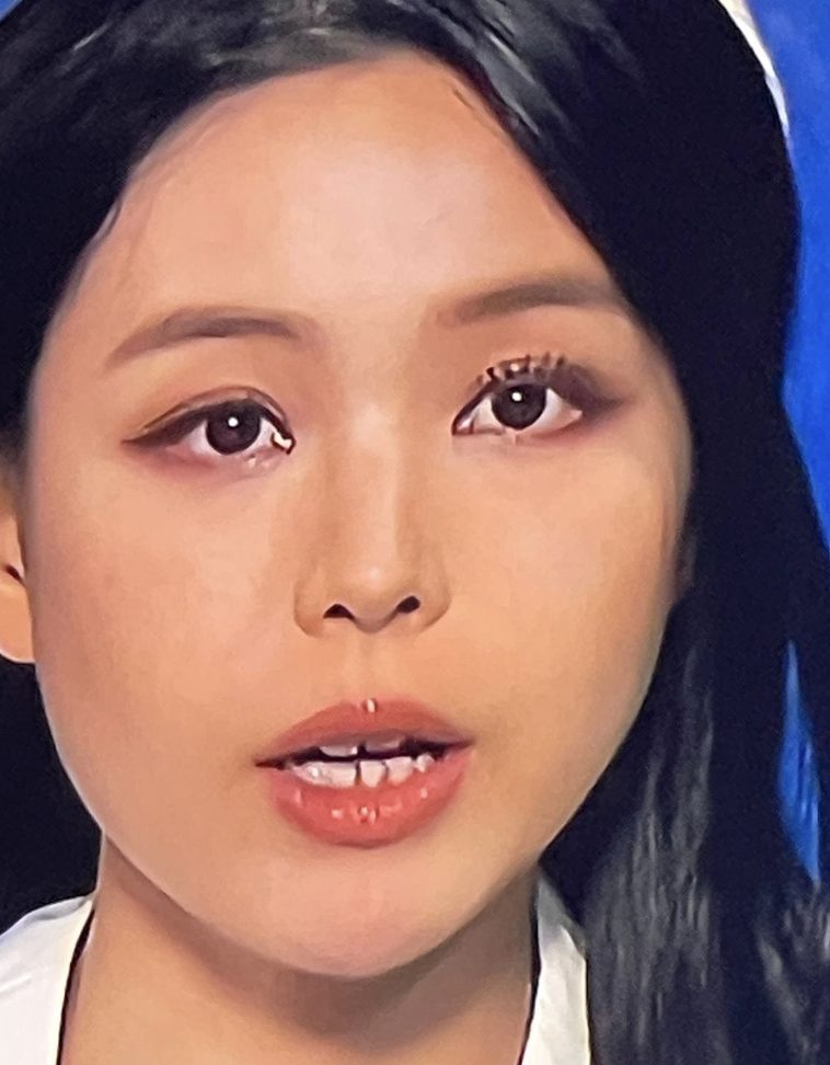 TVB presenter Jacky Lin Ting-ting's uneven eyelashes cause stir ...