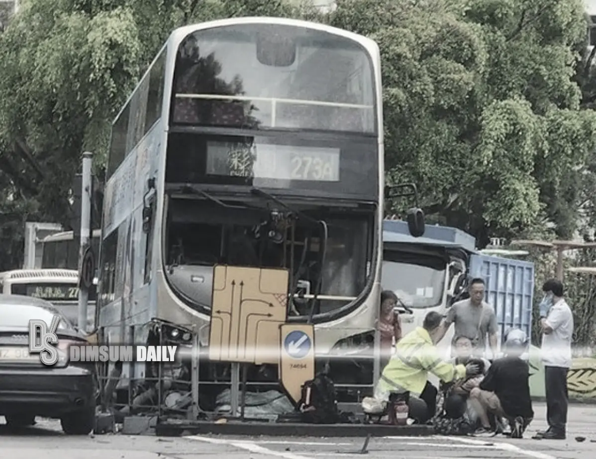Fanling bus accident leaves at least 8 injured