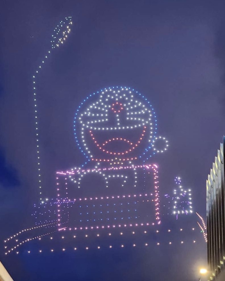 Doraemon drone show returns with aerial performance at TST East this ...