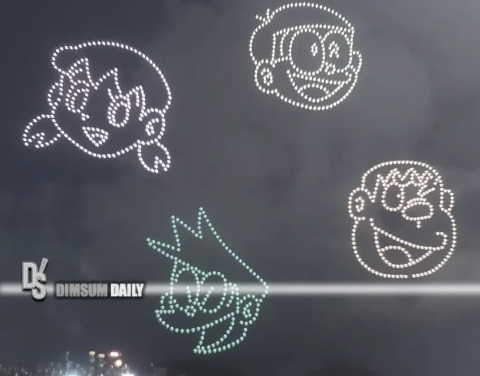 Doraemon drone show returns with aerial performance at TST East this ...