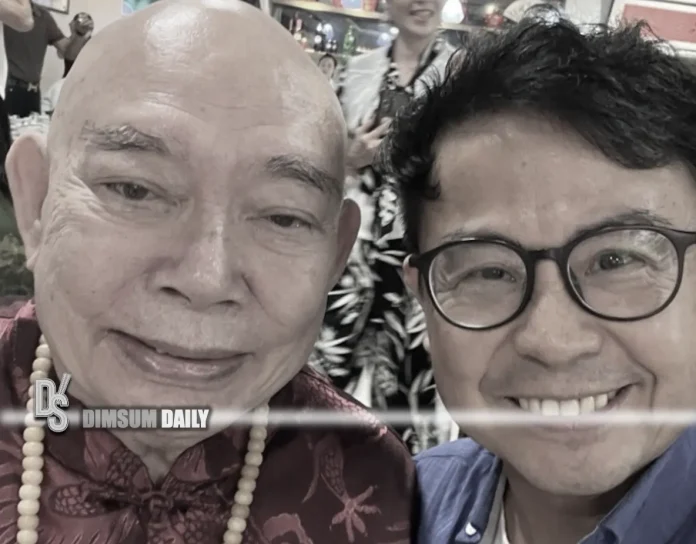 Veteran actor Wong Yat-fei celebrates 82nd birthday