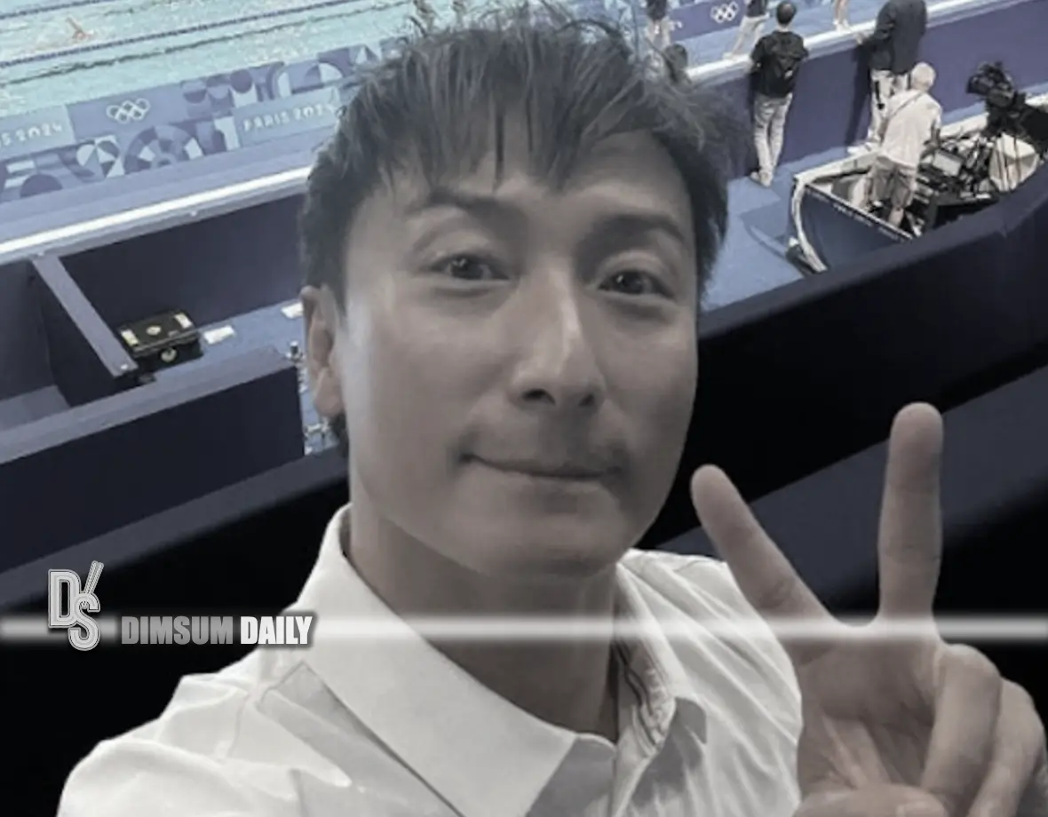 TVB's Alex Fong showcases professionalism in exclusive Paris Olympics ...