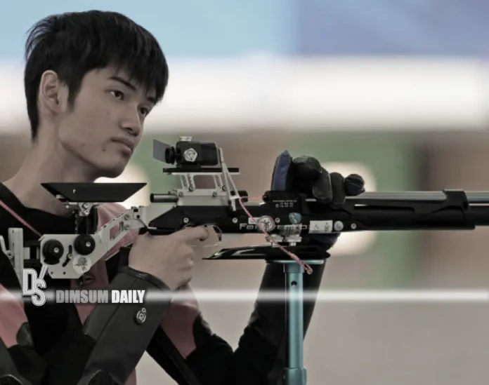 Chinese marksman Sheng Lihao claims Olympic gold in men's 10m air rifle event
