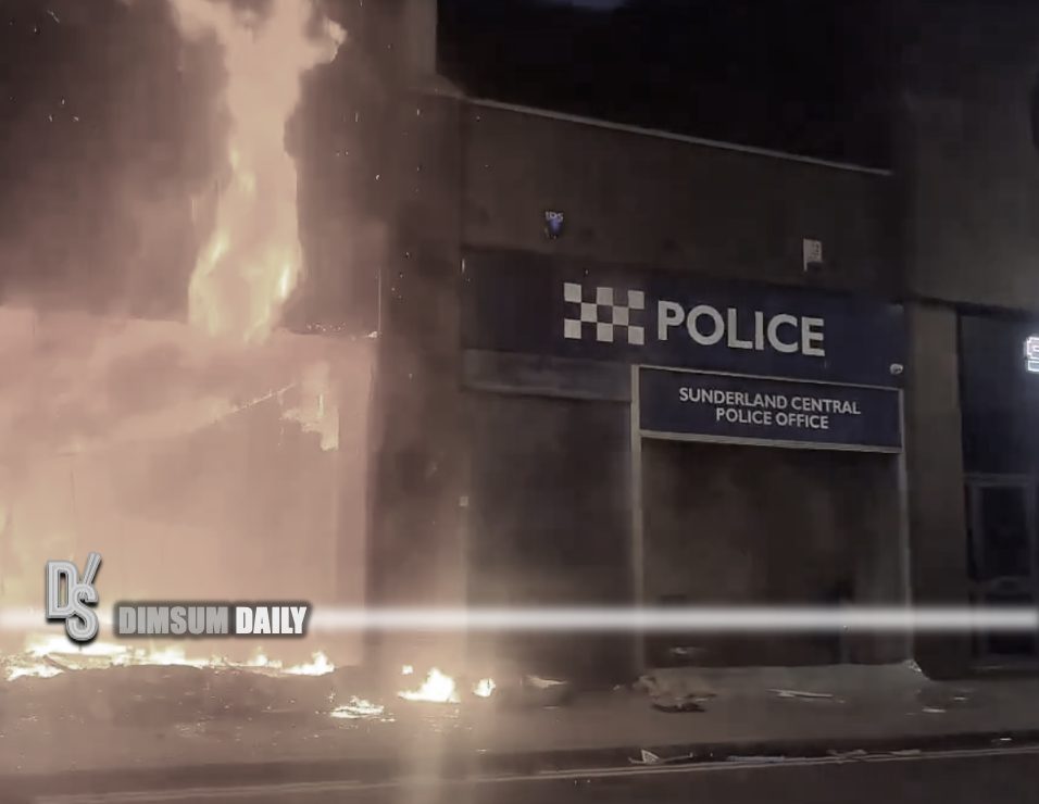 Eight arrested, police officers hospitalised following violent protests ...