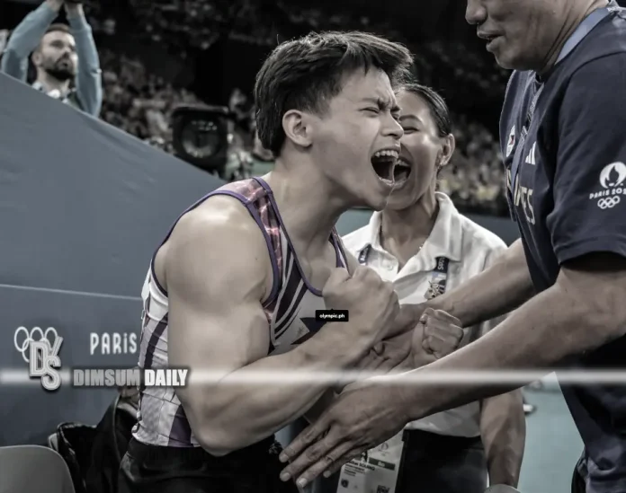 Filipino gymnast Carlos Yulo makes history with gold in men’s floor ...