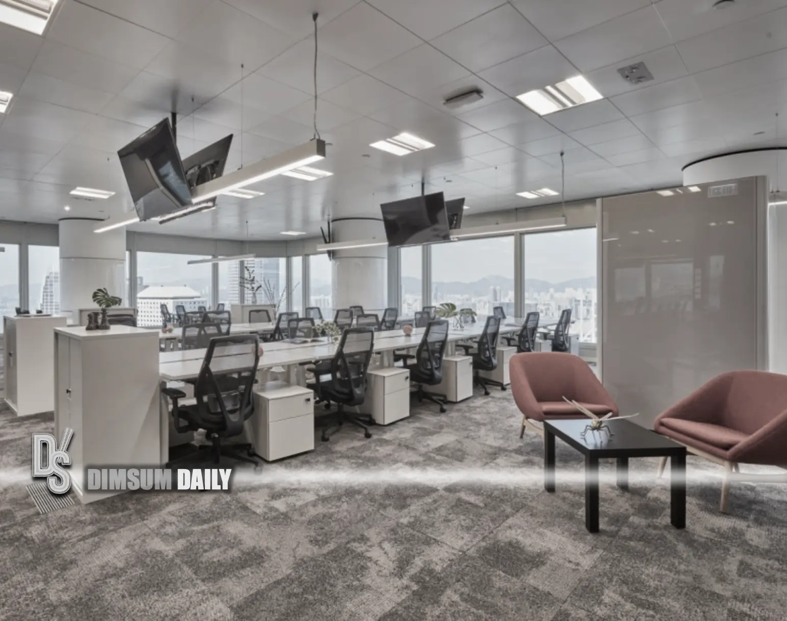 Cheung Kong Center introduces shared offices, monthly rent starts at HK ...
