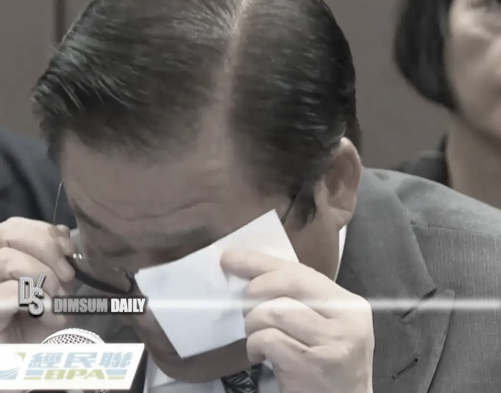Jeffrey Lam sheds tears due to the challenging situation in the real ...