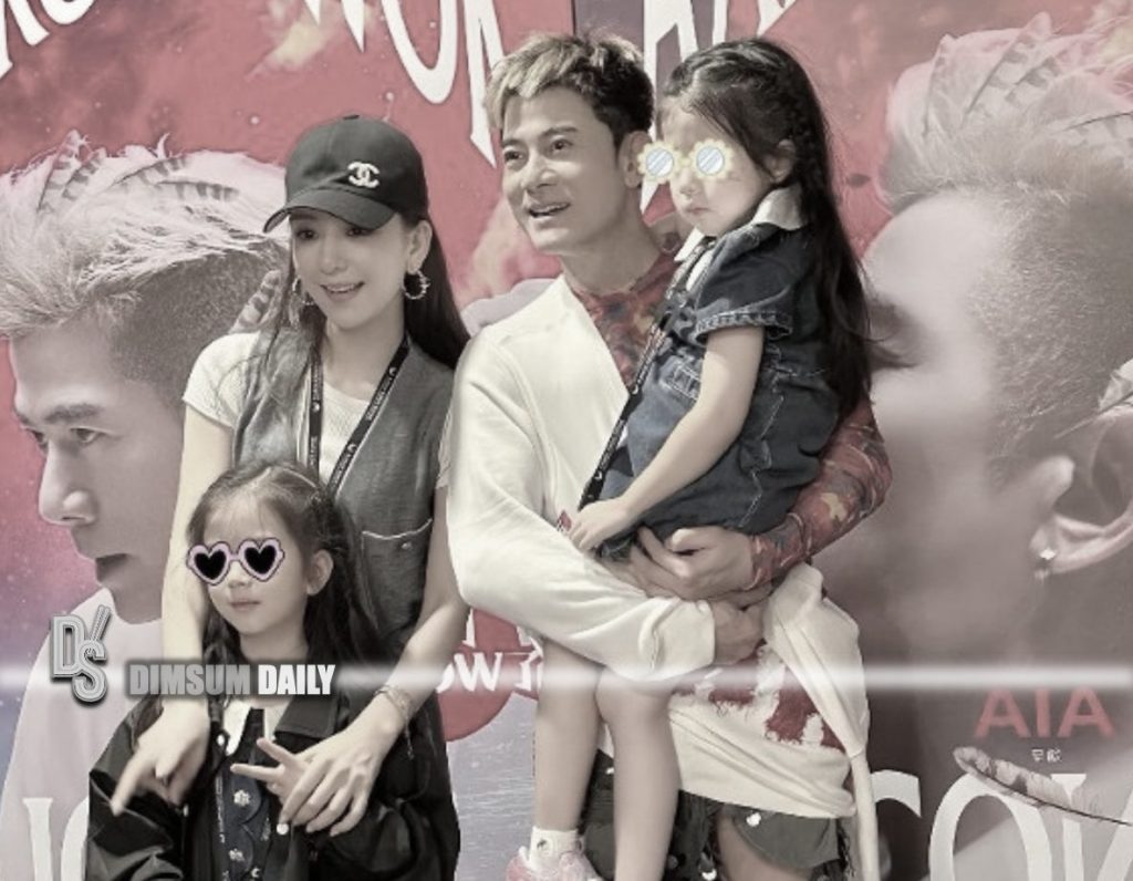 Aaron Kwok's family photo from his Hong Kong Coliseum concert shows his ...