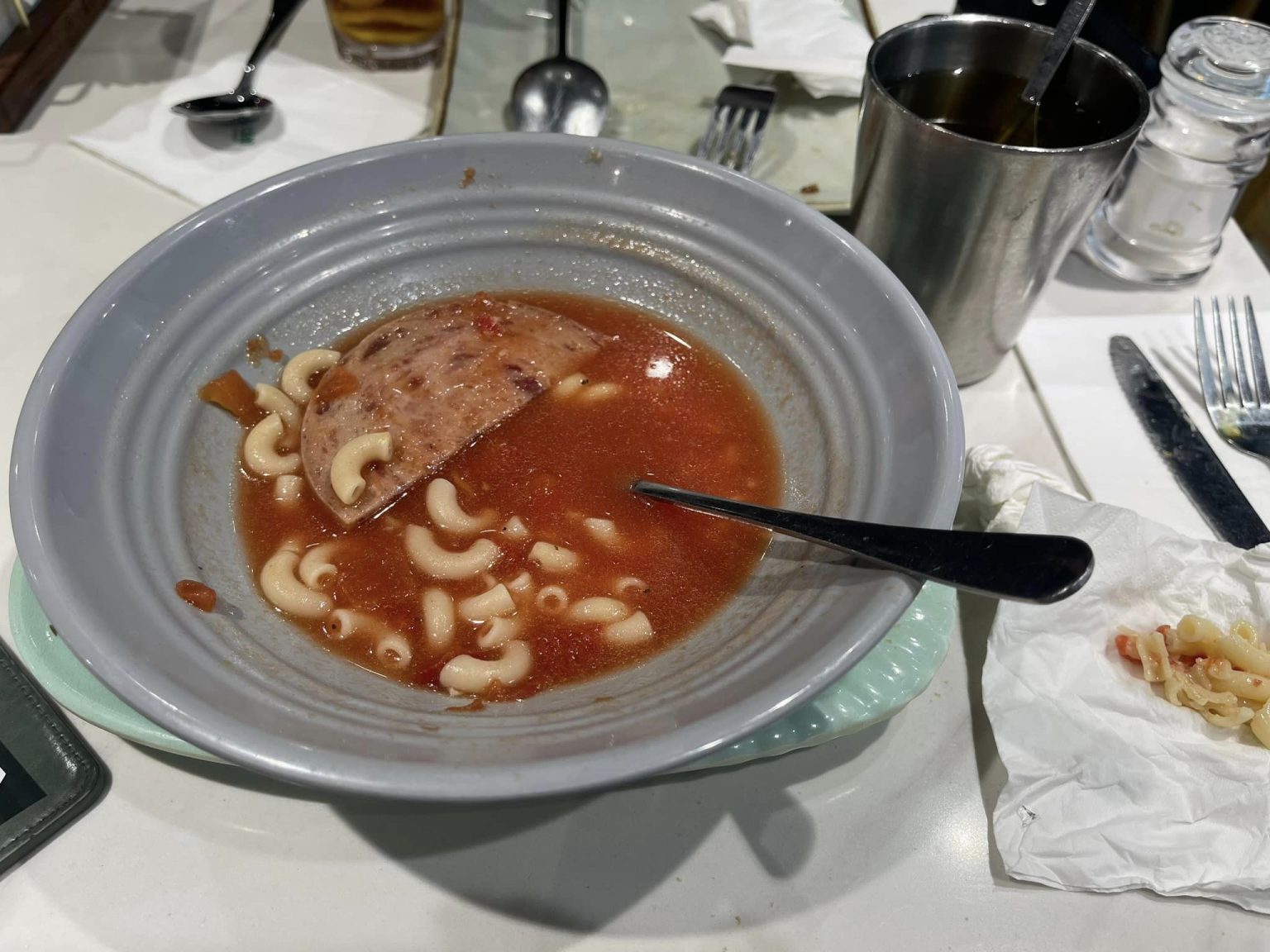 Broken glass found in pasta dish by diner at Dafanguan restaurant in ...