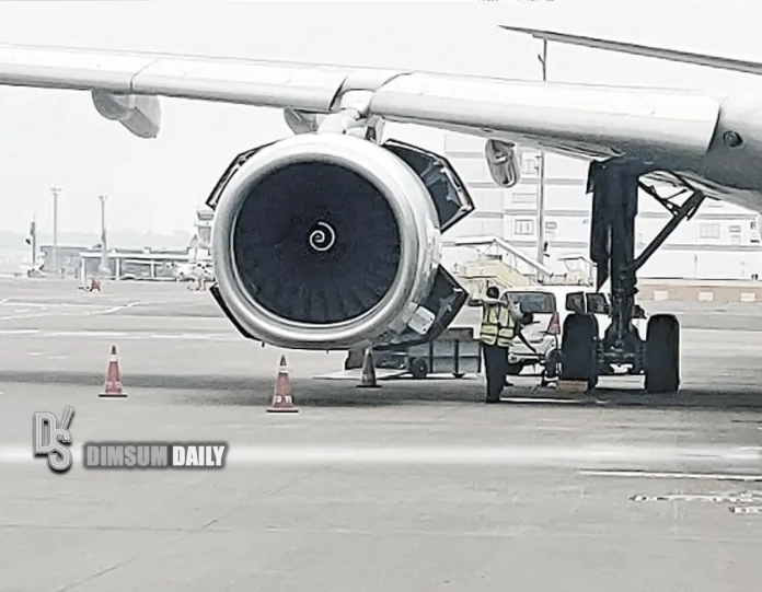 Engine failure misreported as hole following pre-takeoff thrust ...