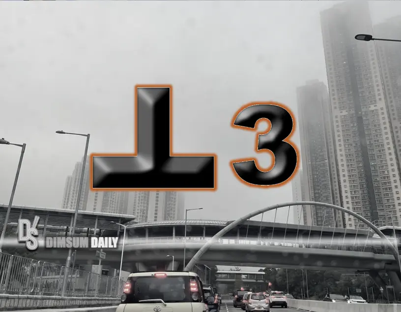 Strong Wind Signal No. 3 issued by HK Observatory at 6.40pm to remain ...