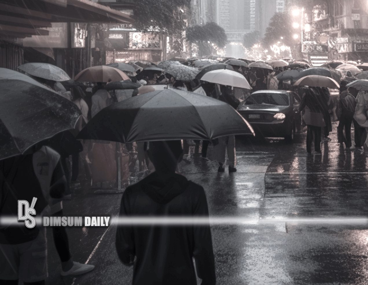 Amber Rainstorm Warning Signal issued at 7.15pm, Strong Wind Signal No ...