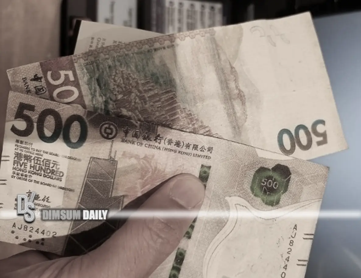 Police arrest 25-yea-old man for using counterfeit HK$500 notes in ...