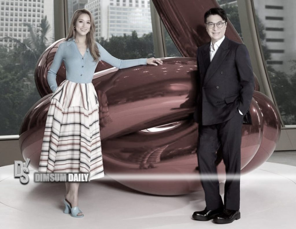 Cathy Tsui and Martin Lee attend Christie's opening ceremony at The ...