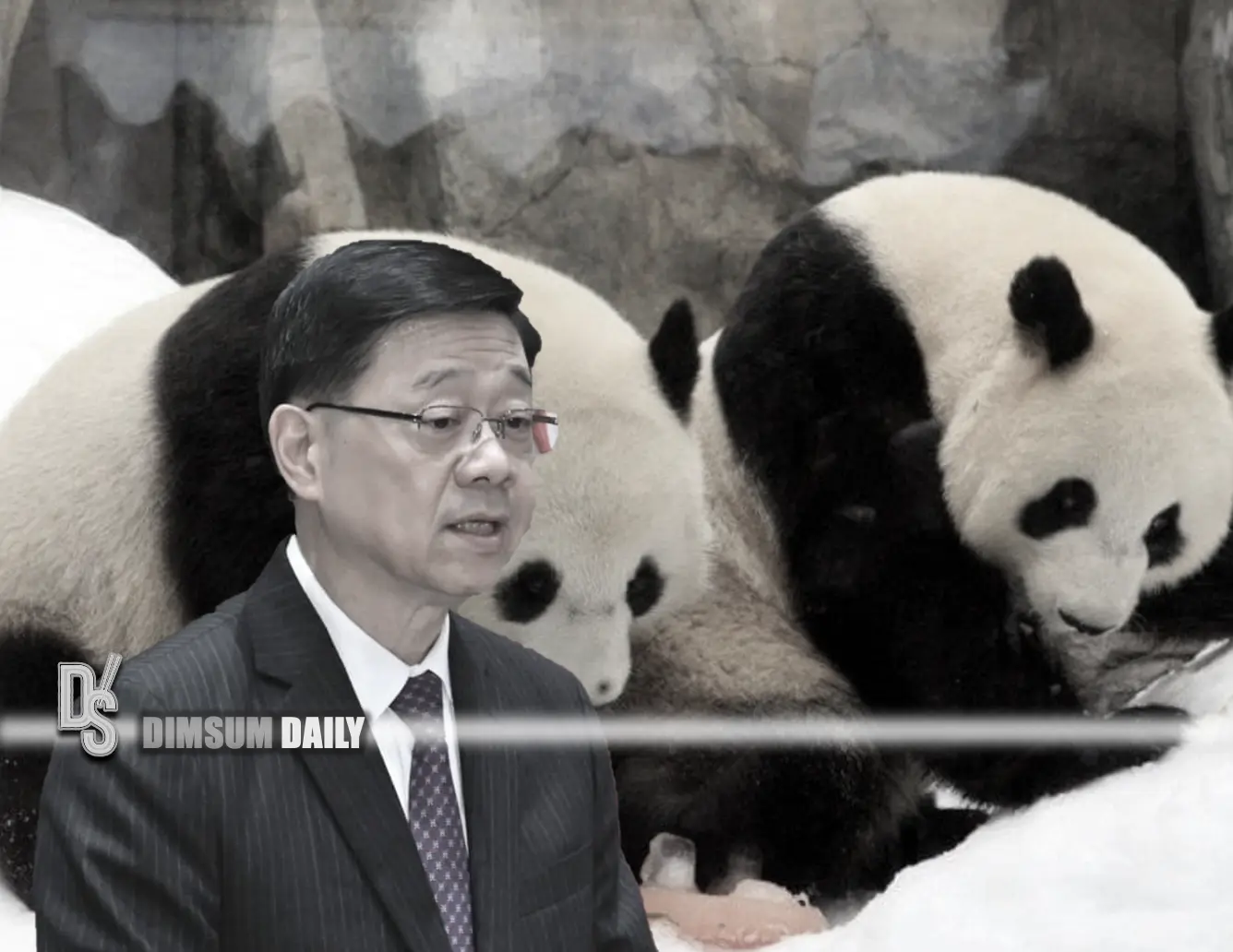 Chief Executive John Lee announces arrival of new giant pandas in Hong ...