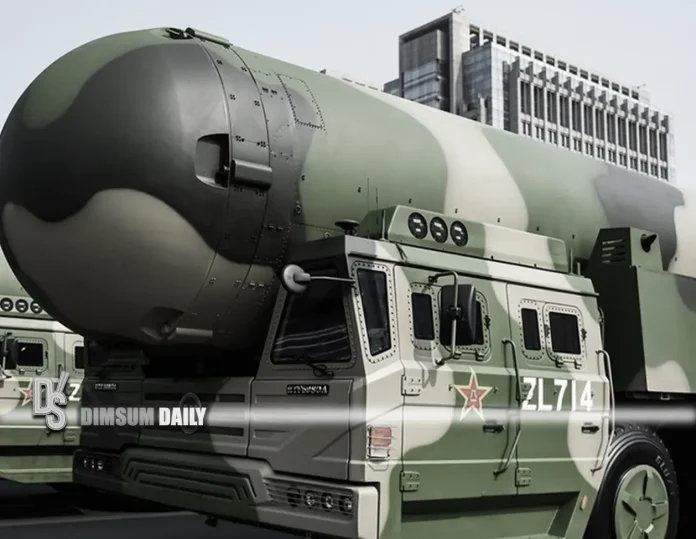 China's PLA rocket force conducts routine ICBM test launch into the Pacific