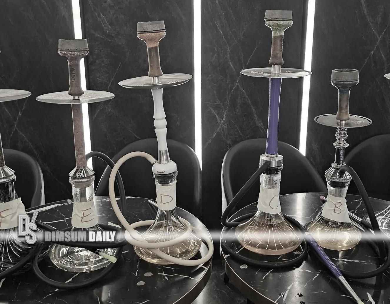 Health Department cracks down on illegal Shisha smoking in Tsim Sha Tsui