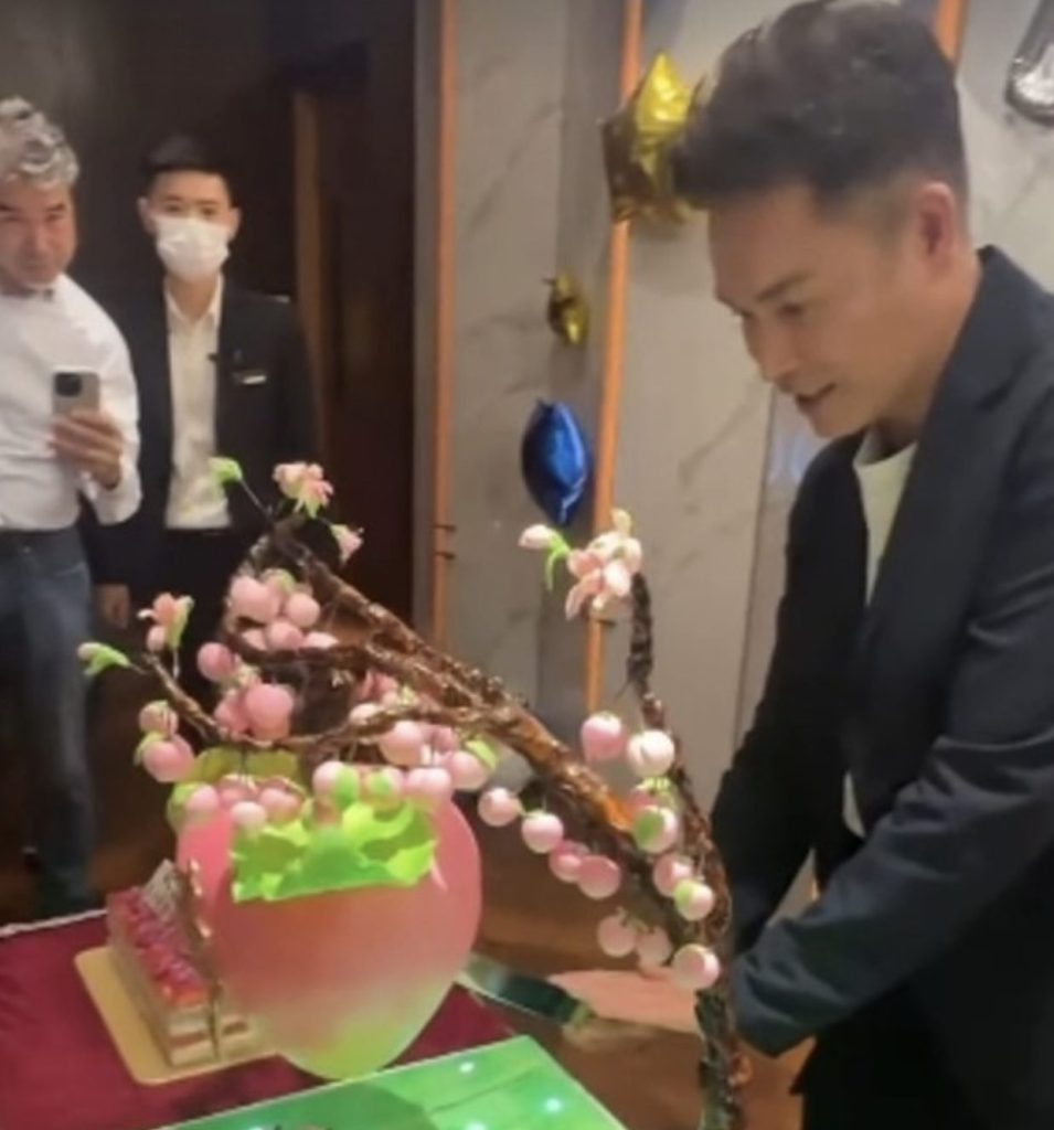 Divorced HK actor Roger Kwok celebrates 60th birthday with friends ...