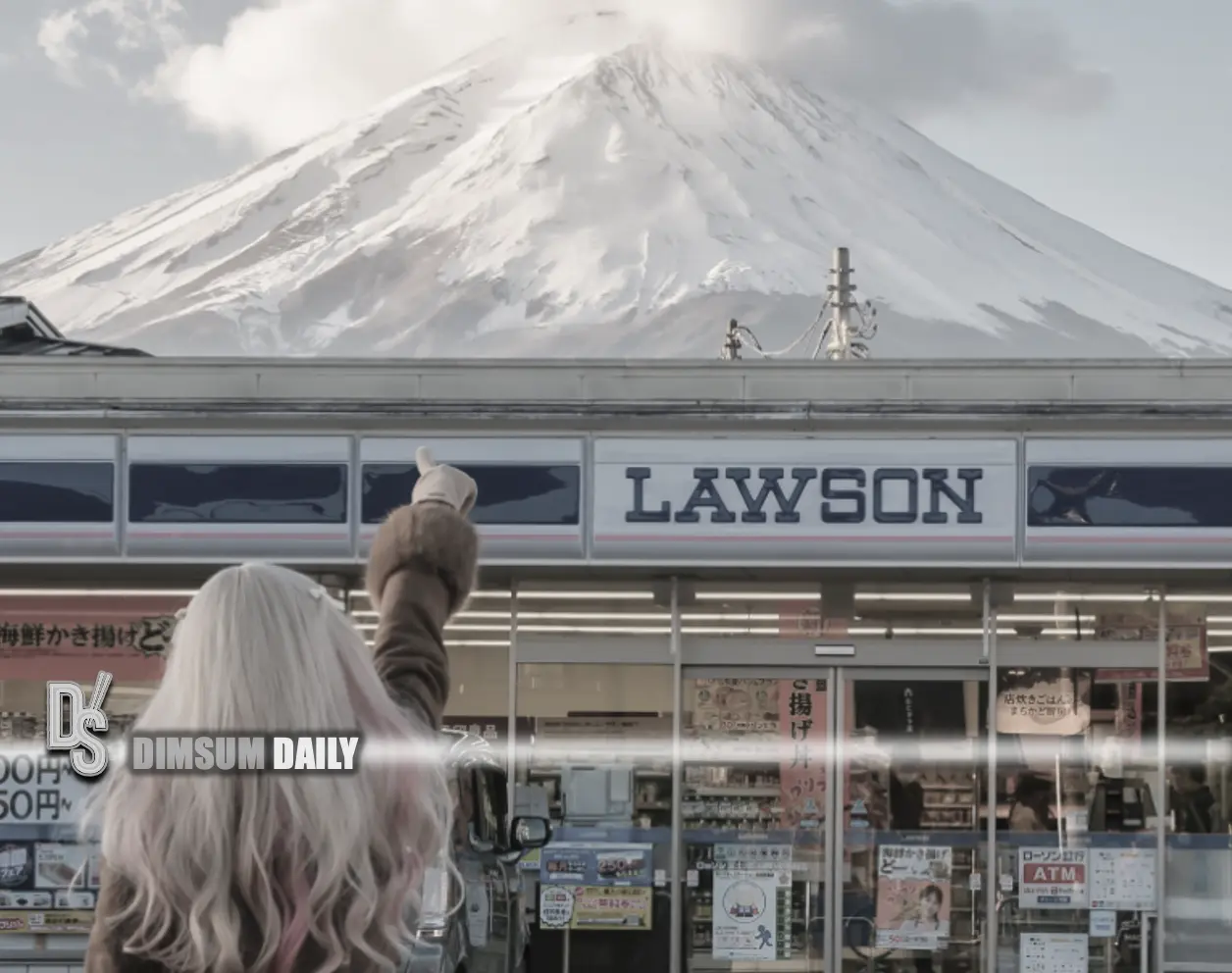 Crowds return to Fuji's Lawson store as barriers installed to manage ...