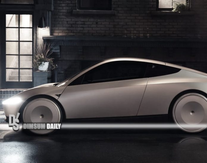 Elon Musk unveils Tesla's Cybercab robotaxi at Warner Bros Studios ...