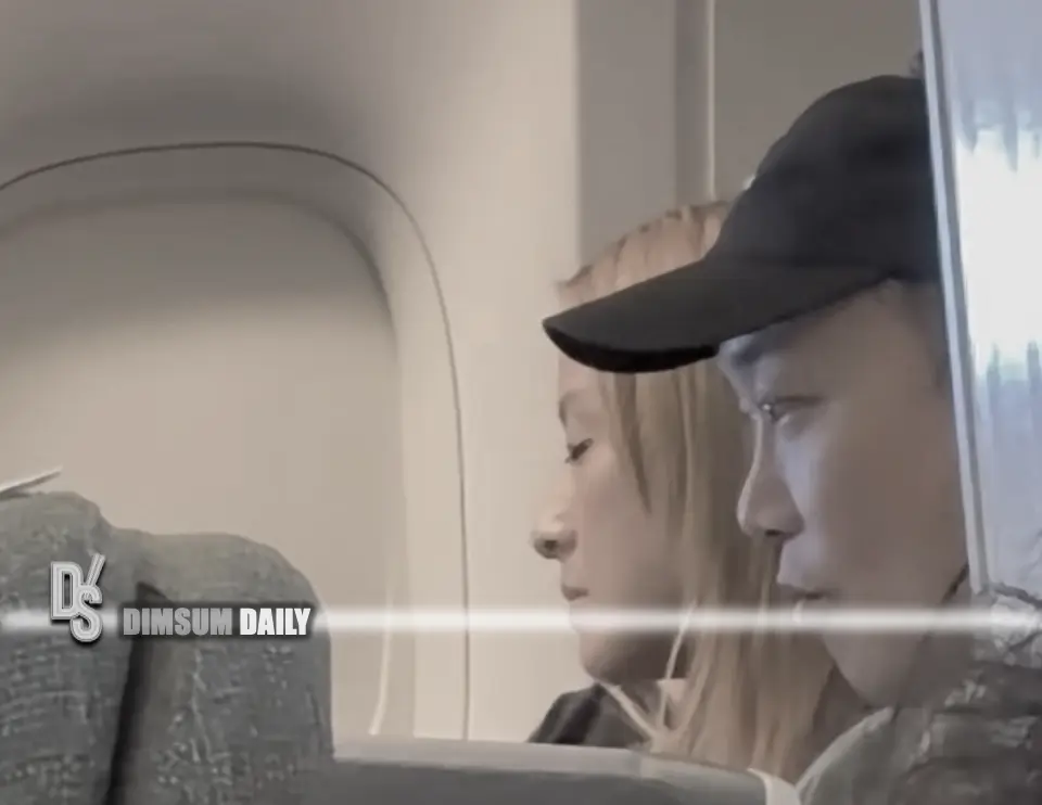 Eason Chan and wife Hilary Tsui spotted on Cathay Pacific flight to ...