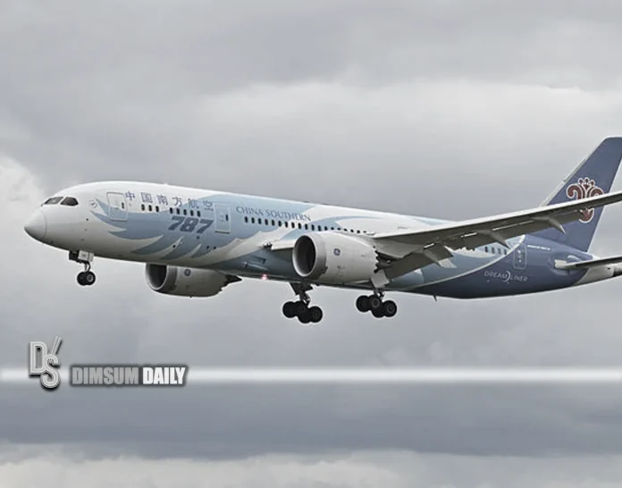 China Southern Airlines Boeing 787-9 aircraft allegedly scrapes tail ...