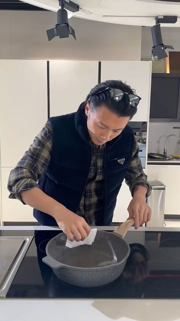 Nicholas Tse's 15-minute cooking challenge draws criticism online