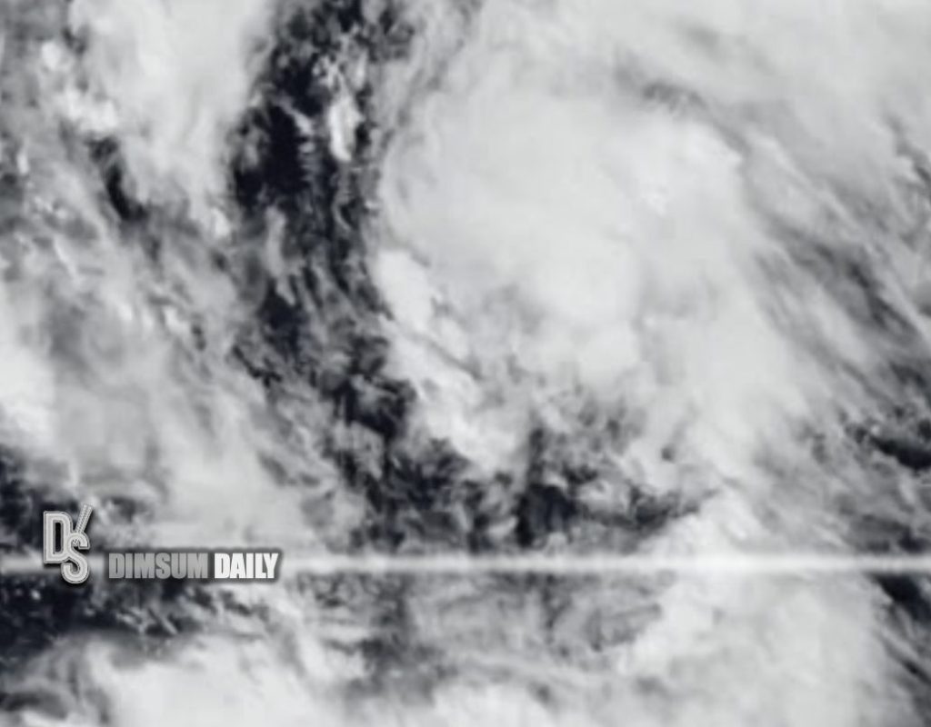 Tropical Storm Yinxing, known as Marce in the Philippines, approaching ...