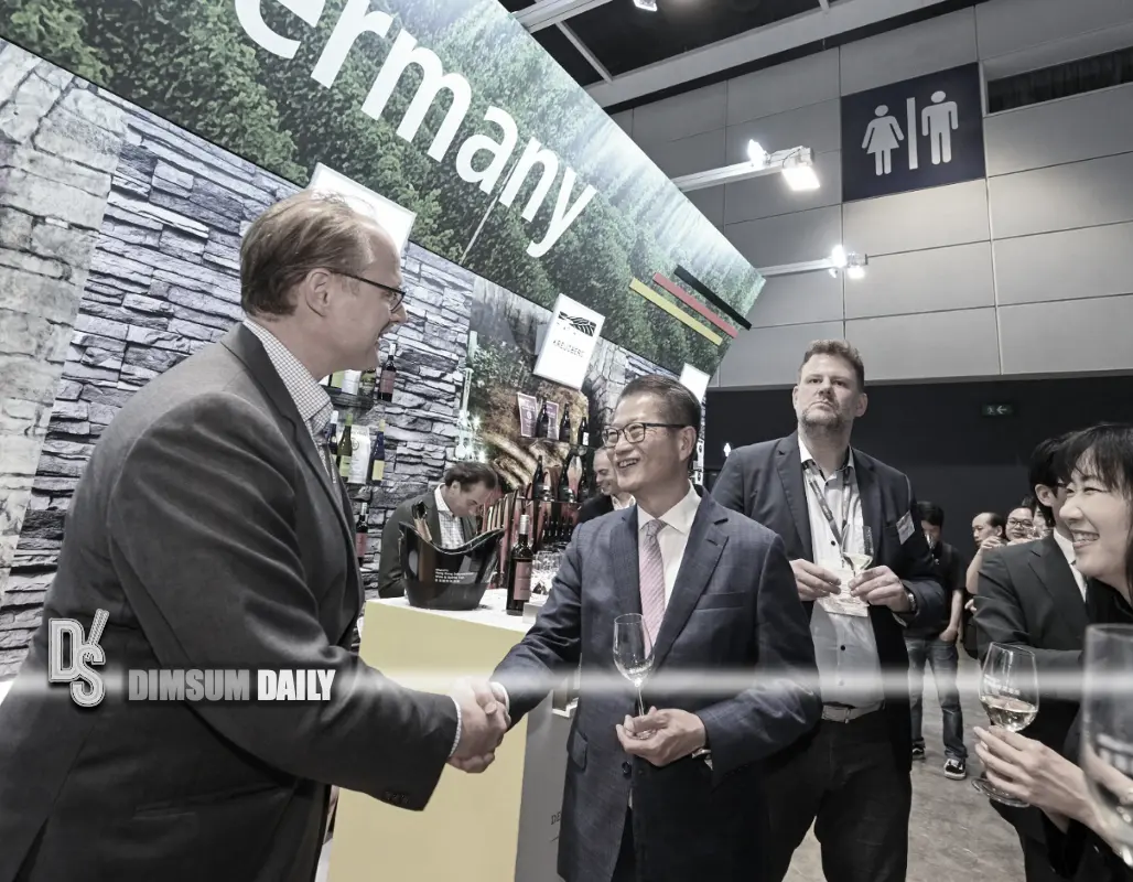 Paul Chan announces duty reduction at Hong Kong International Wine ...
