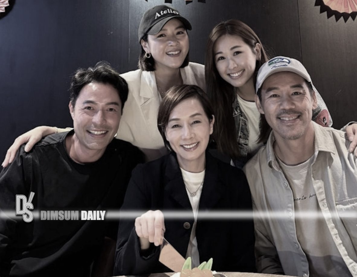 Hong Kong actress Teresa Mo celebrates 64th birthday with former co ...
