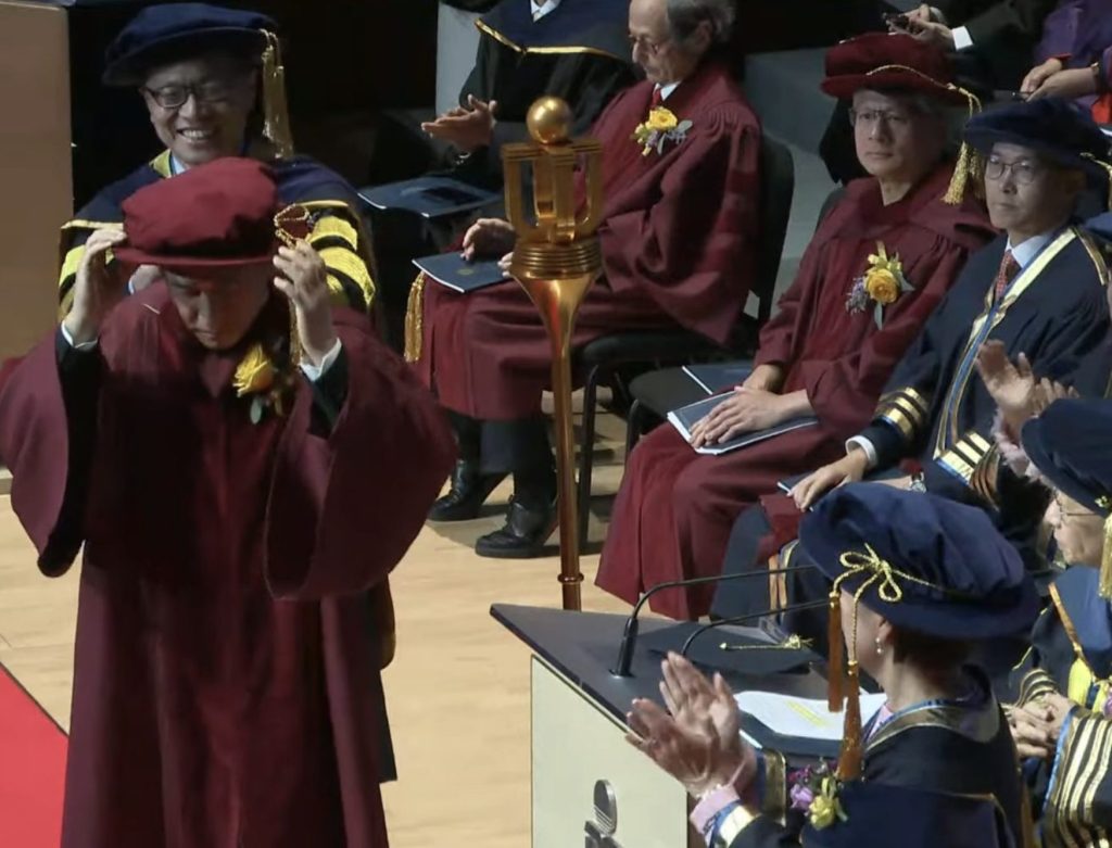 HK actor Tony Leung receives honorary doctorate from HKUST, sharing the ...