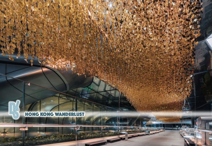 The Henderson unveils stunning golden walkway for Christmas celebrations