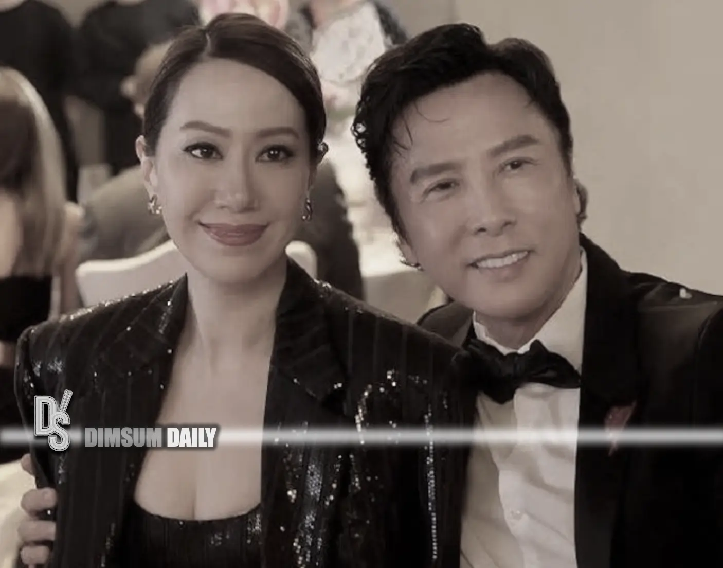 Donnie Yen and Cissy Wang appear in Macao event with 20 security personnel in attendance