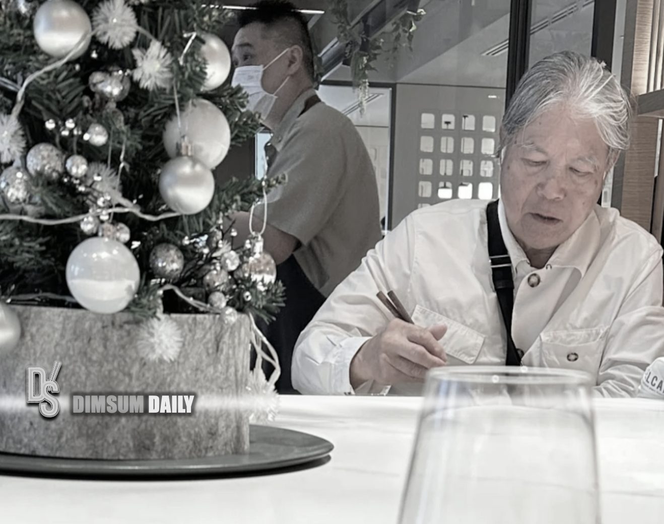 Timothy Fok enjoys solo dining in Singapore