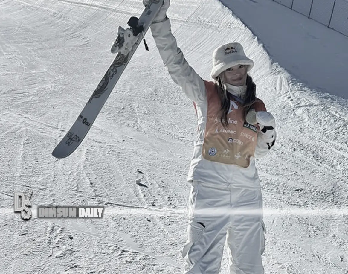 Eileen Gu Ailing and Li Fanghui dominate women's Halfpipe at FIS Freeski World Cup