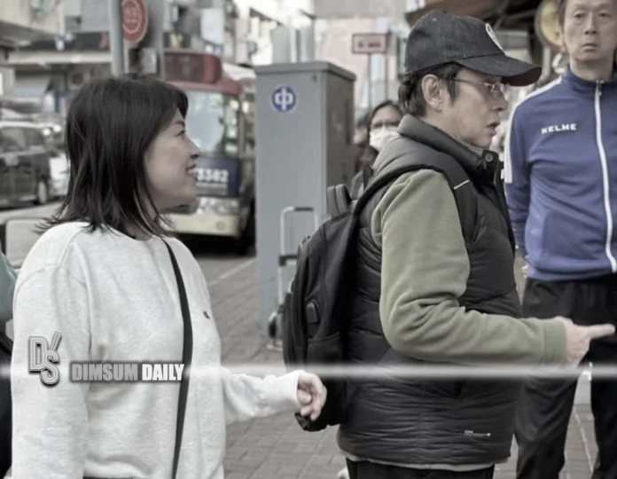 Veteran singer Alan Tam spotted with visible weight loss in Mong Kok