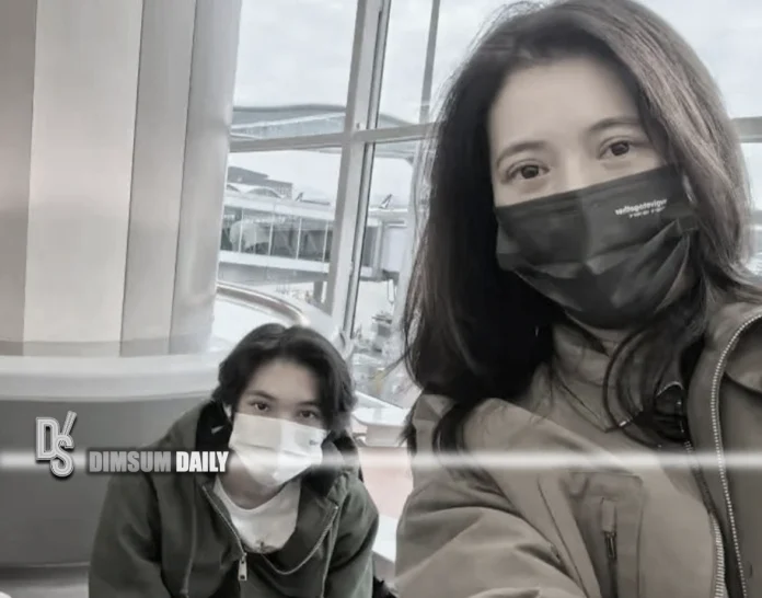 Anita Yuen and Julian Cheung share family trip to Japan, son's good looks draw attention