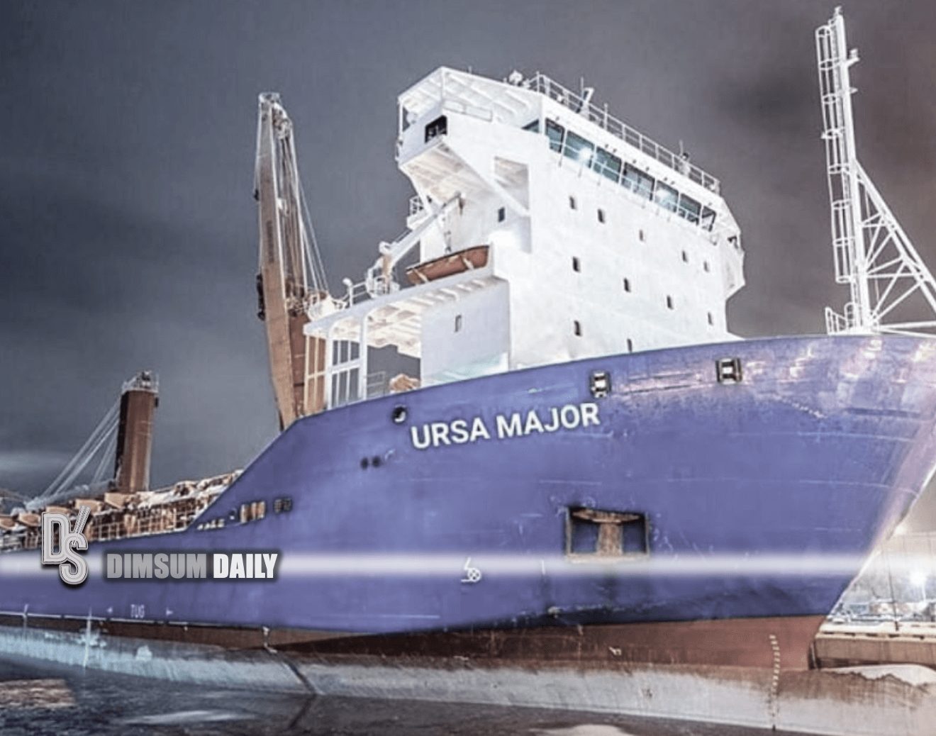 Russian-owned cargo ship sinks due to terrorist suspicions