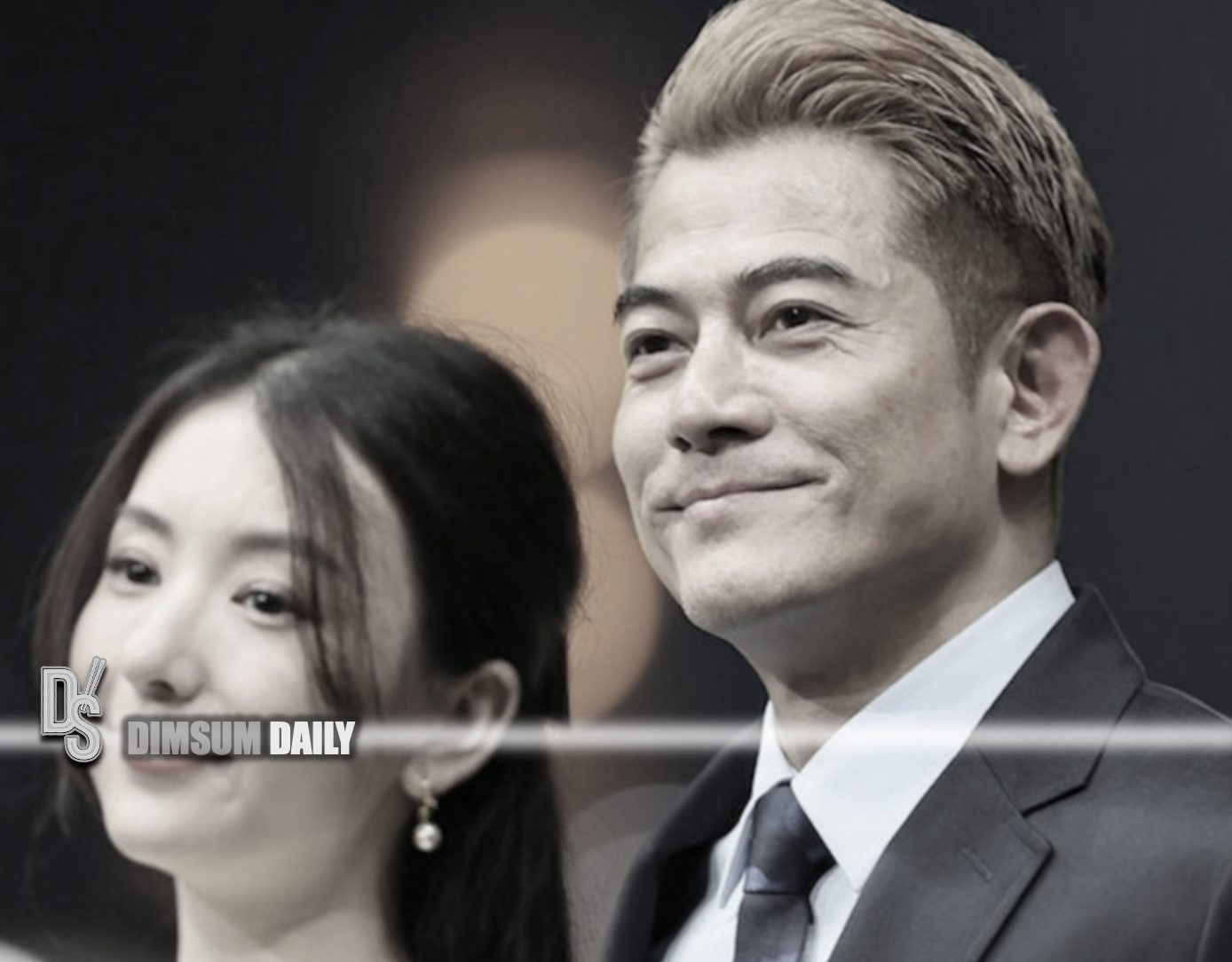 Aaron Kwok celebrates New Year at Happy Valley racecourse with family