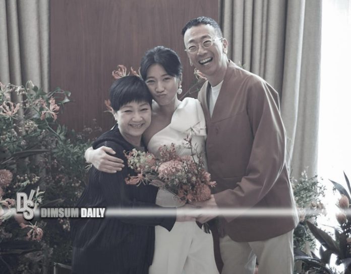 HK actor Lawrence Cheng's daughter Zaneta shares intimate wedding photos