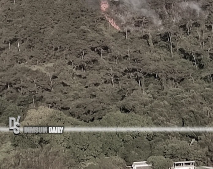 Hill fire in Tai O rages for over 12 hours as firefighters gain control