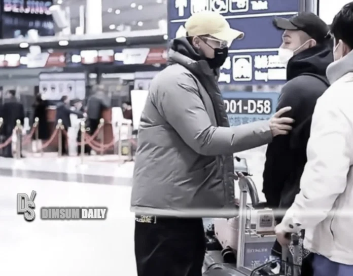 William Chan spotted at airport with Pakho Chau before heading to ski ...