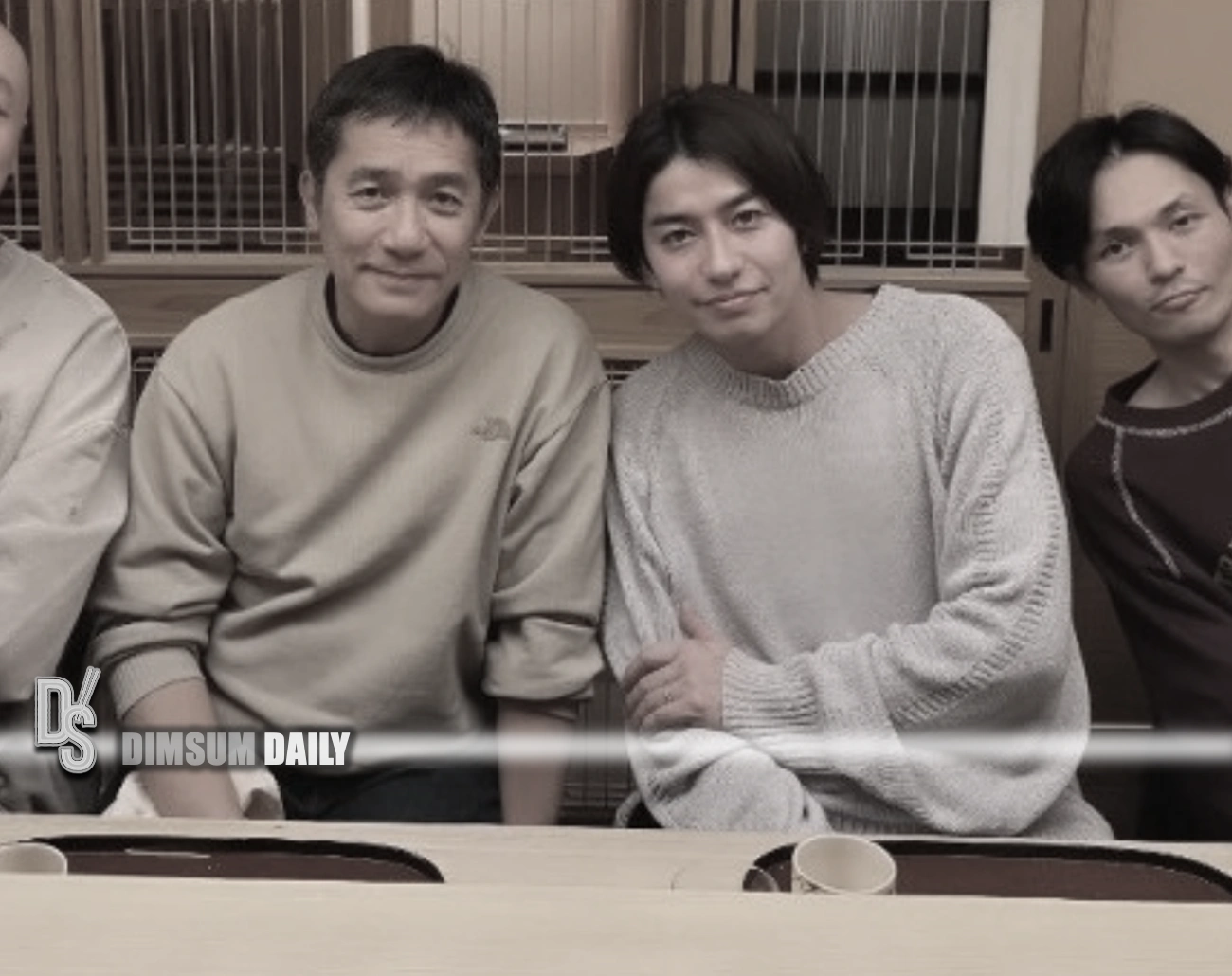 Tony Leung spotted in Tokyo meeting Japanese actor Kouhei Takeda