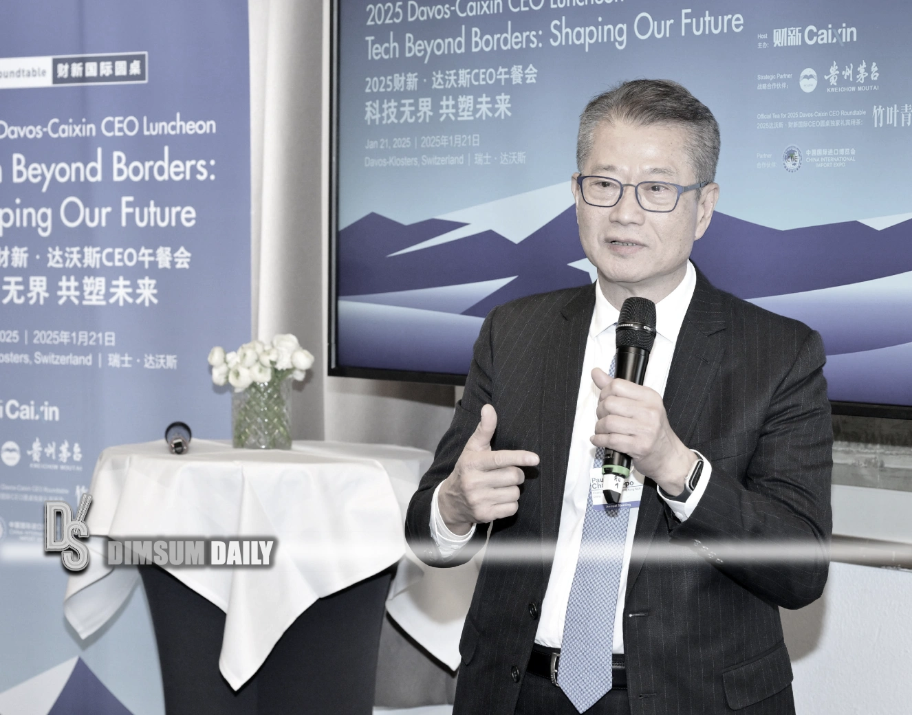 Hong Kong Financial Secretary Paul Chan advocates for green finance at ...